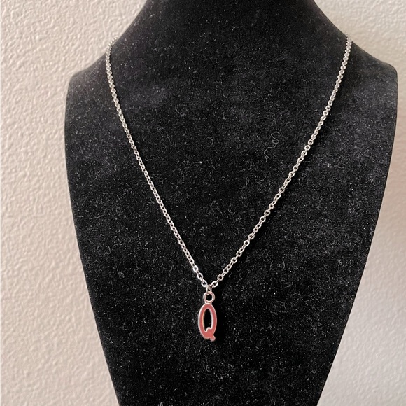 eviewolf | Jewelry | Handmade Letter Q Necklace | Poshmark